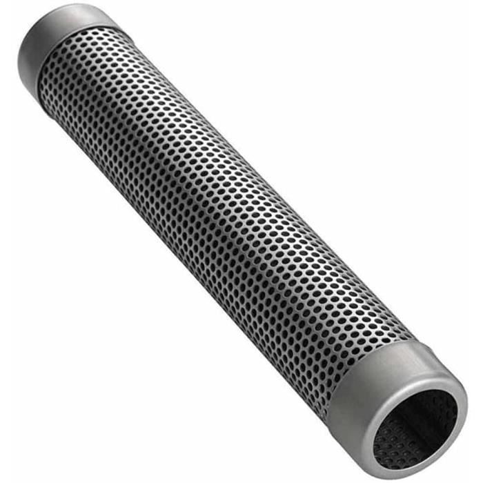 12 Pouces en Acier Inoxydable BBQ Pipe Mesh Ronde Sqaure Granules ...