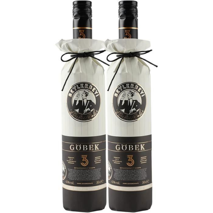Beylerbeyi - Göbek Raki 2 x 50cl - Eau de Vie Turque Aromatisée à l ...