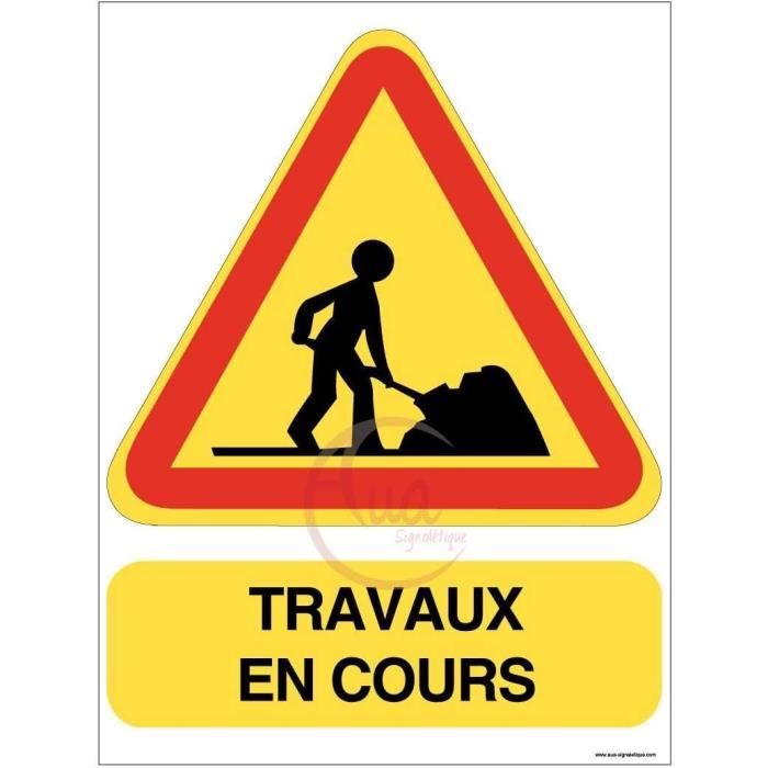 Panneau De Chantier En Akilux 5Mm - Format 600 X 800 Mm (Panneau Ak5 ...