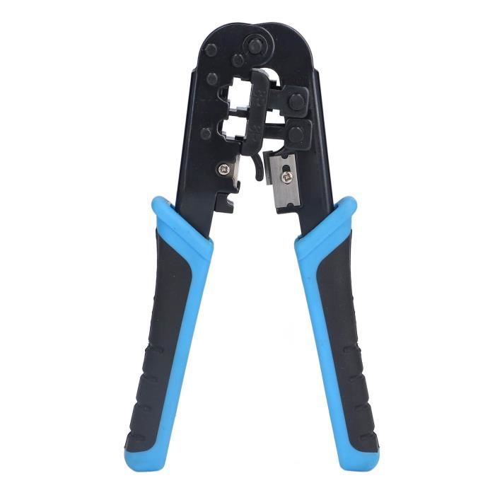 Duokon Pince réseau Pince à sertir Réseau RJ Wire Crimp 8P 6P Pince à sertir Outil de bande de ...