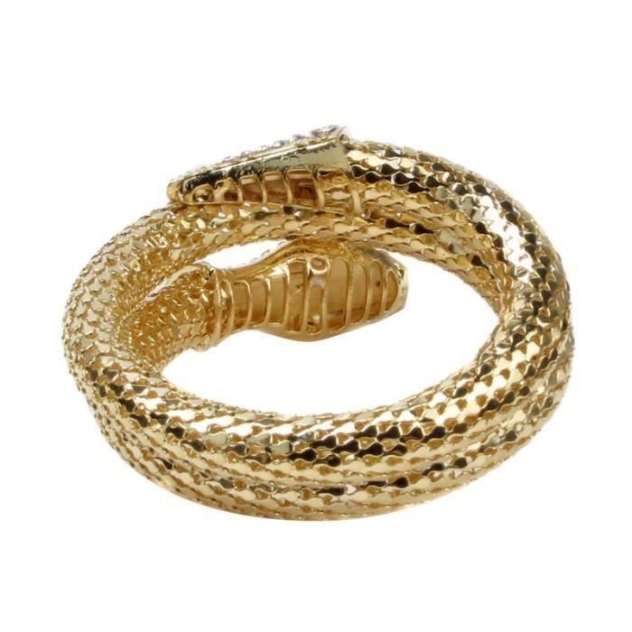 Seeyou-1 Pc Chic Serpent Wrap Bracelet Élégant Or Python Conception ...