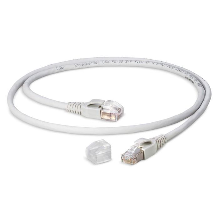 Cordon de brassage RJ45 - MCL - CAT 6 A - S/FTP - 3m - LSZH Gris ...