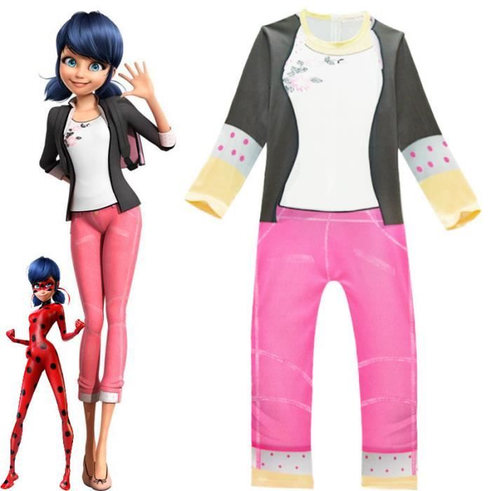 Miraculous Ladybug Barboteuse Filles Siamois Children's Show cosplay ...