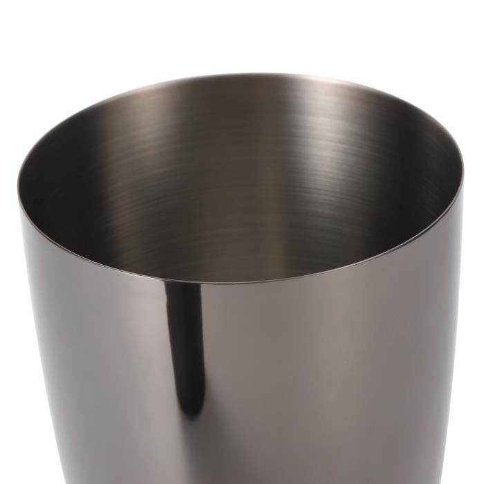 LAN Set Cocktail Shaker 304 Inox Accessoire Bar Pistolet noir 800/600ml ...