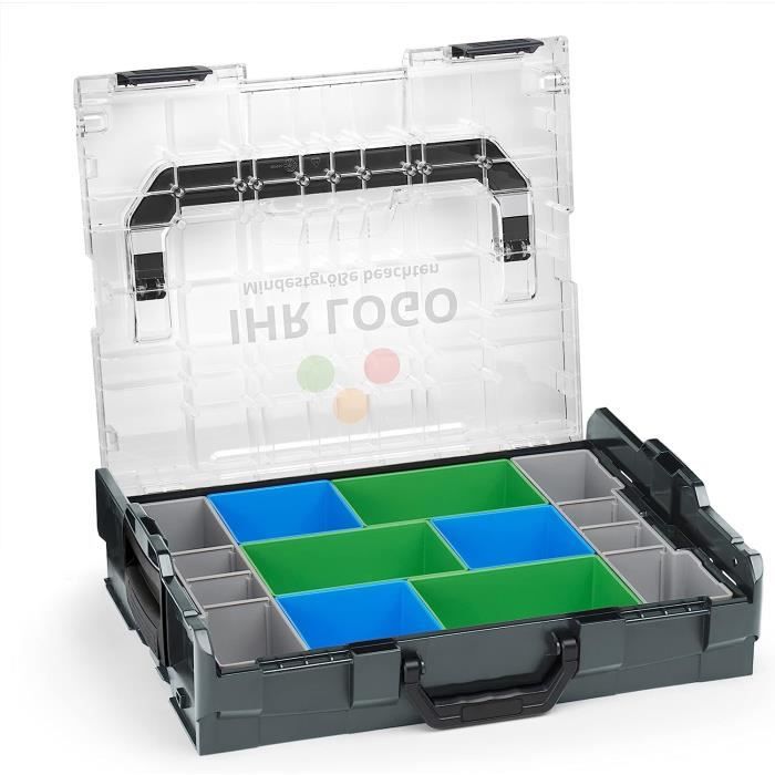 Bosch Sortimo L-Boxx 102 - Anthracite Avec Couvercle Transparent ...