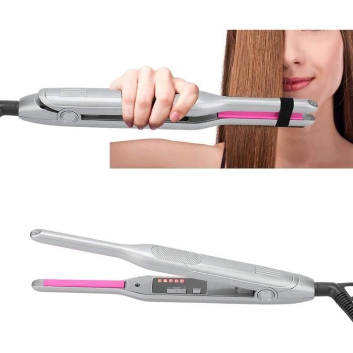 2 En 1 Fer À Lisser Lisseur Boucleur Cheveux, Professionnel Fer À ...