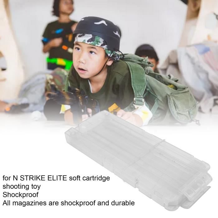 Soft Magazine 12 pinces à fléchettes 2PCS Soft Magazine 12Darts Clips ...