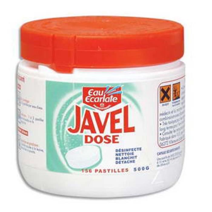 Boîte de 156 pastilles de Javel classique Professionnel - Cdiscount Au ...