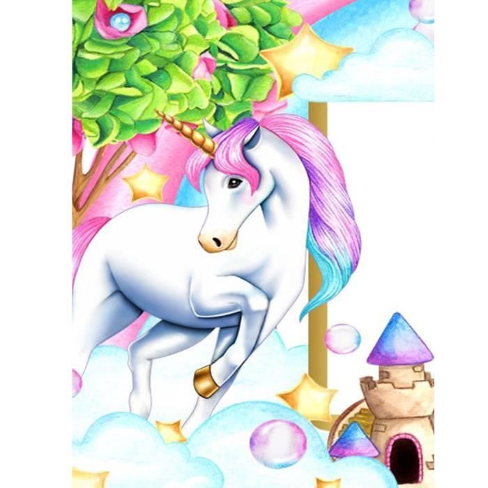 5D Diamond Painting Complet Broderie par Numéros, Licorne Disney ...