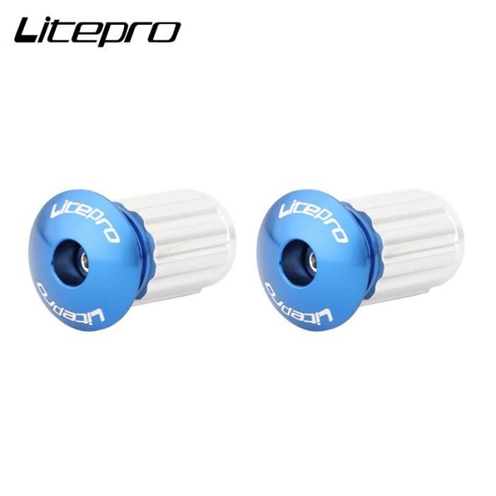 Guidon - YWEI - Capuchon de guidon de vélo en alliage d'aluminium ...