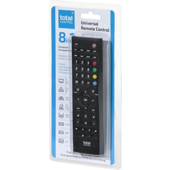 Total Control Urc1785 Télécommande Universelle Noir[u947] - Cdiscount ...