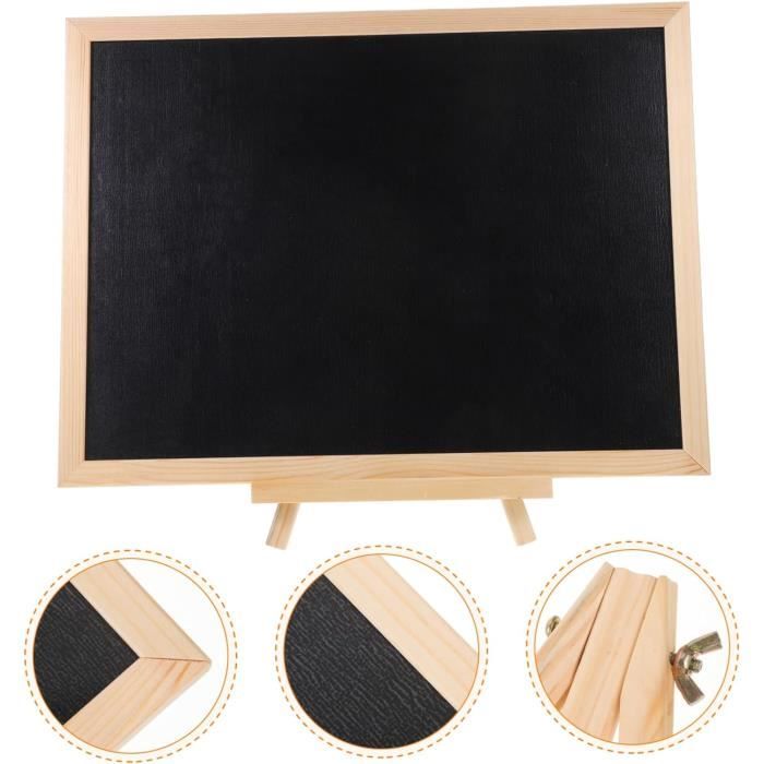 1 Jeu babillard petit panneau au tableau mini tableau noir table de bar ...