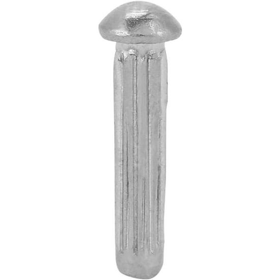 Rivet À Tige Cannelée Durable, Rivet À Tête Ronde À Tige Cannelée, 100 ...