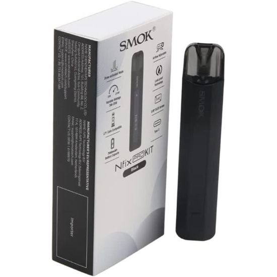 Smok Nfix Pro Pod Kit Cartouche de 2 ml Dispositif de vapotage de 25 W ...