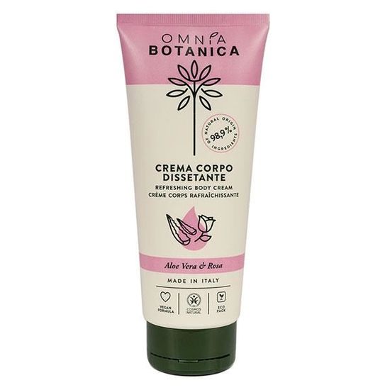 Omnia Botanica Aloe Vera & Rose Crème Corps Rafraîchissante 200ml ...