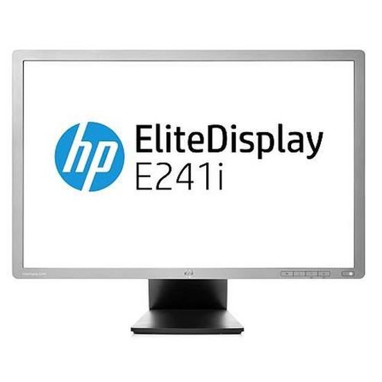 HP EliteDisplay E241i, 61 cm (24"), 1920 x 1200 pixels, LCD, 8 ms, 250 cd-m², Argent - Cdiscount ...