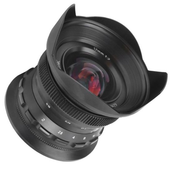 YOSOO Lentille de fisheye Objectif de Paysage de Fisheye à Focale Fixe ...