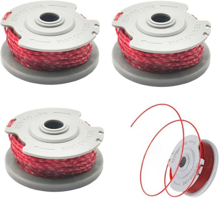 Gardena FLY021/513937190 Lot de 3 bobines de rechange pour tondeuse à gazon de la série FLYMO 15 ...