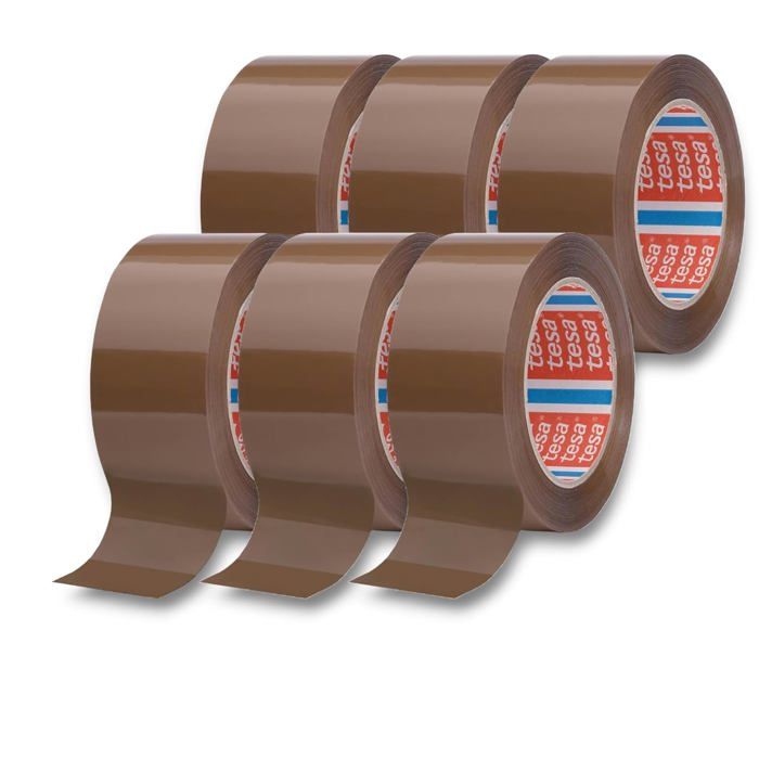 Tesa 4280 Packaging Tape-6 Rouleaux De Ruban Adhésif Pour Emballage ...