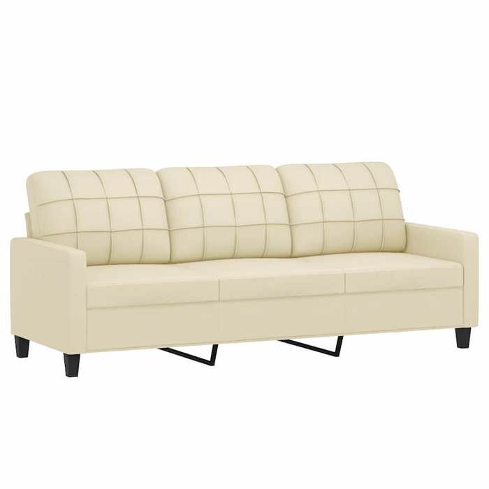 @FRENCH Canapé pour 3 places - Confort moelleux - Sofa Fixe - TOP ...