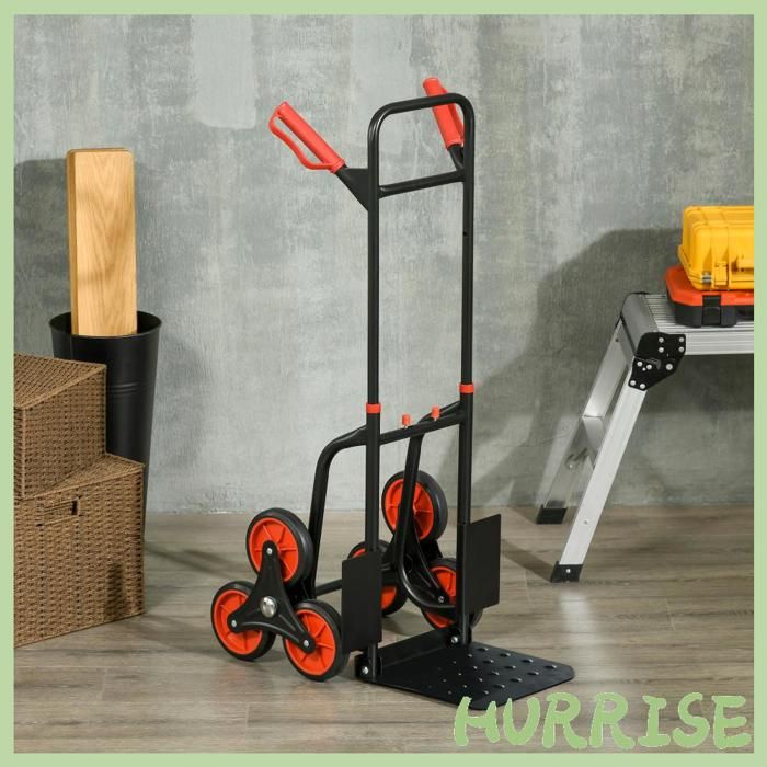 Cocosity Diable Pour Escalier 6 Roues Diable Repliable Extensible 120 ...