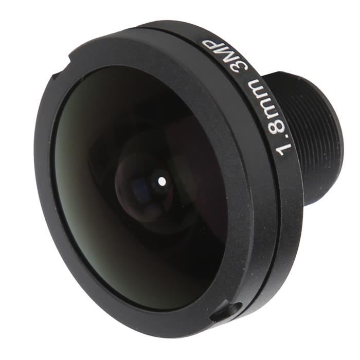 Akozon objectif d'appareil photo 3MP Caméra Objectif Fisheye 3MP 180° 1 ...