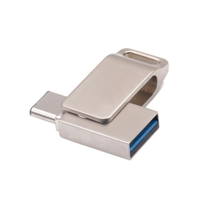 Usb 3 0 64 Go De Mémoire Flash Memory Stick Type C Et Disque Usb Double Usage U Cdiscount