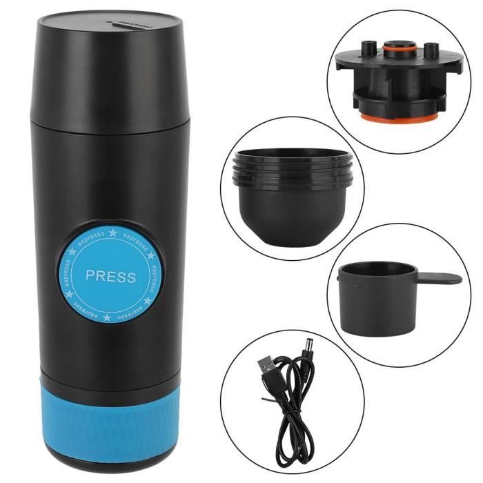 BOYOU Mini Machine à Café De Voiture En Poudre Capsule pour Camping ...