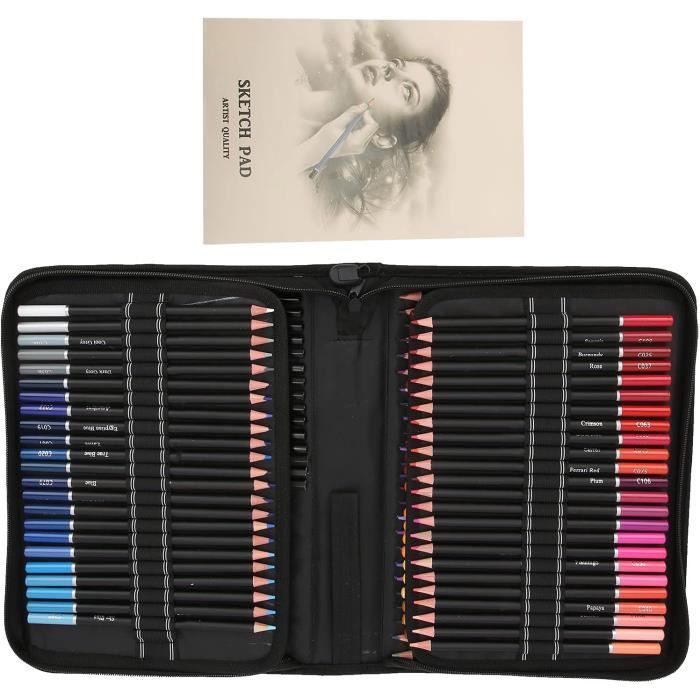 Crayons À Colorier, Ensemble De Crayons De Couleur 120Pcs Imperméables ...