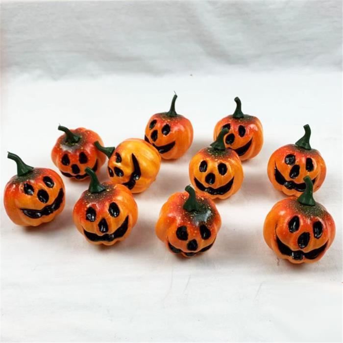 Mini citrouille de simulation de légumes Happy Halloween décoration de ...