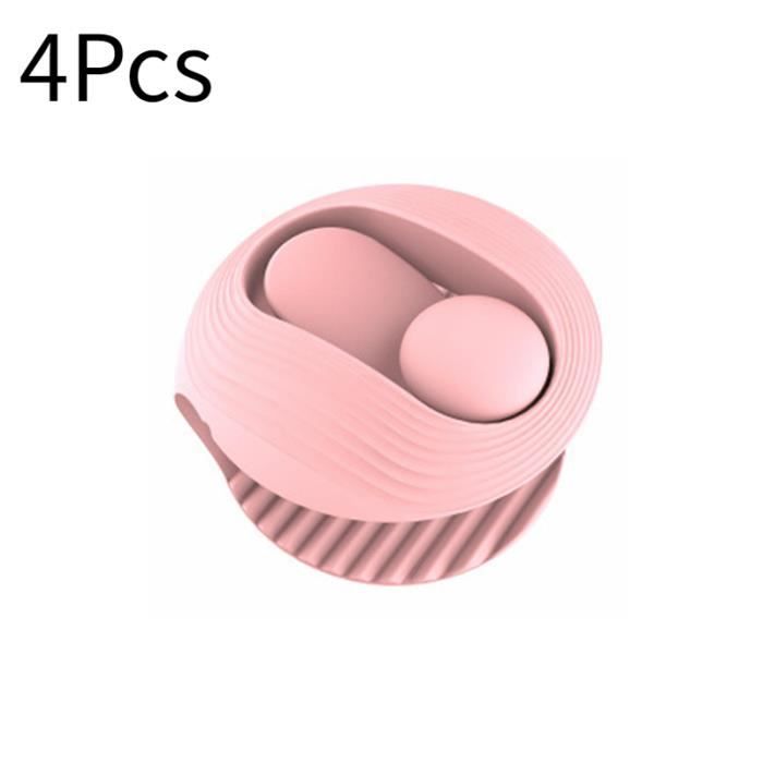 Pince à linge,Clips de fixation de couette en plastique rond ...