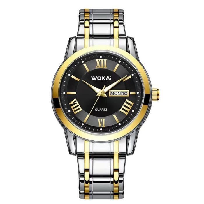 WOKAi DESIGN montre mécanique GMT pour s en céramiques verre hautement ...