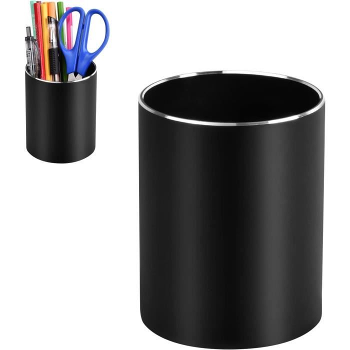 Porte-Stylo Pot A Crayon Rond, Métal Porte-Crayons Durable, Aluminium ...
