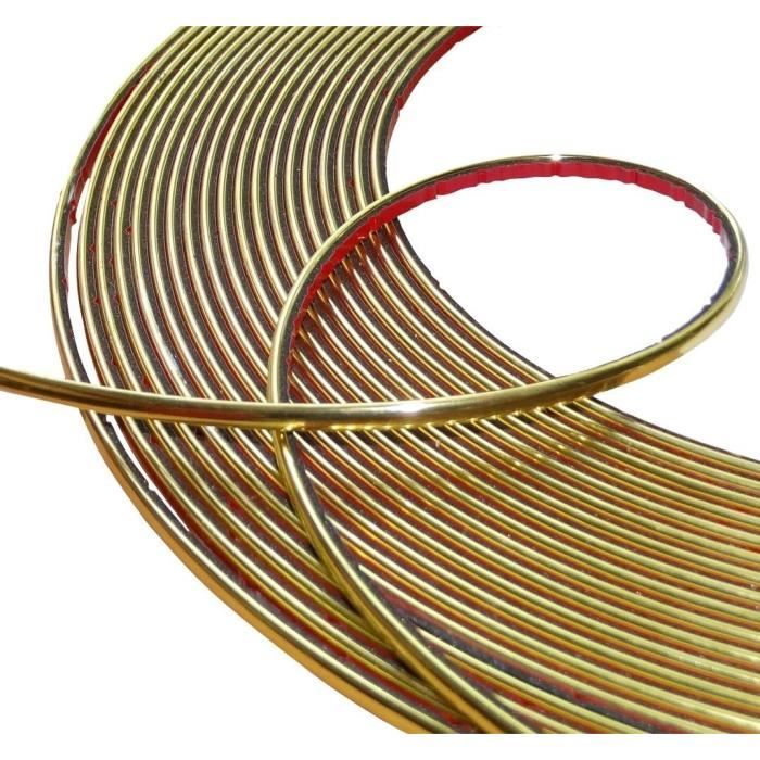 : 4Mm 15M Bande Baguette Adhésive Couleur Or Doré[u101] - Cdiscount ...