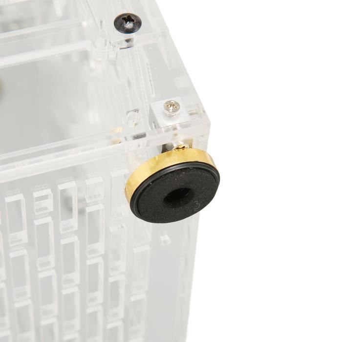 Botier Mini ITX 4,3L Panneau Acrylique Transparent 360 degrés ...