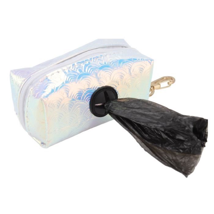 Porte-sac à caca Grande capacité Distributeur de sac à caca pour laisse ...