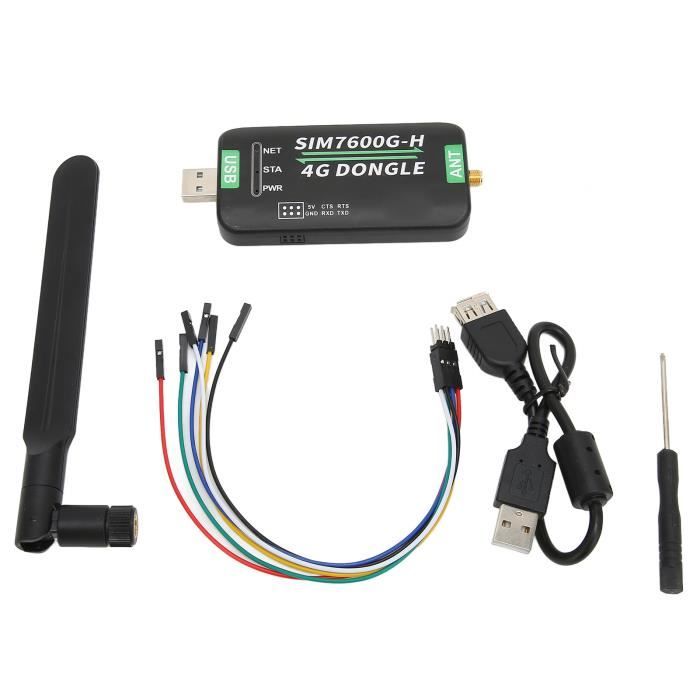 DONGLE 4G SIM7600G‑H Modem Routeur 4G Lte Carte SIM 4G Modem USB 4G ...
