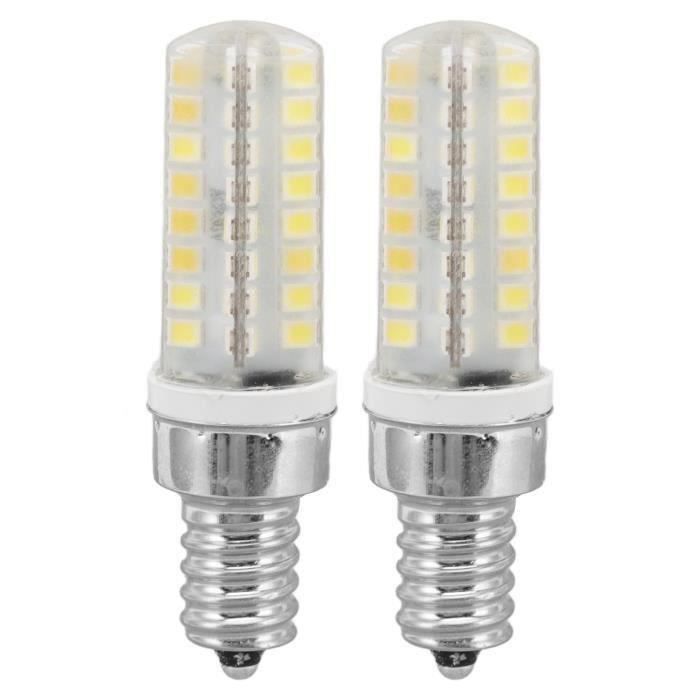 LOOK-EJlife Ampoule LED E14 5W 2 pièces 5W E14 ampoule LED 64LEDs ...