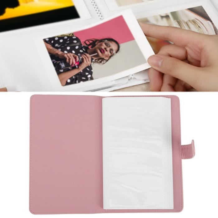 GOTOTOP PU Photo Album 3in 96 poches PU Universal Photo Album Cardcase ...