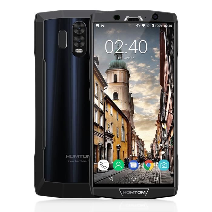 HOMTOM HT70 4G Smartphone 6.0 '' HD + 4GB RAM 64GB ROM 16.0MP Caméras ...