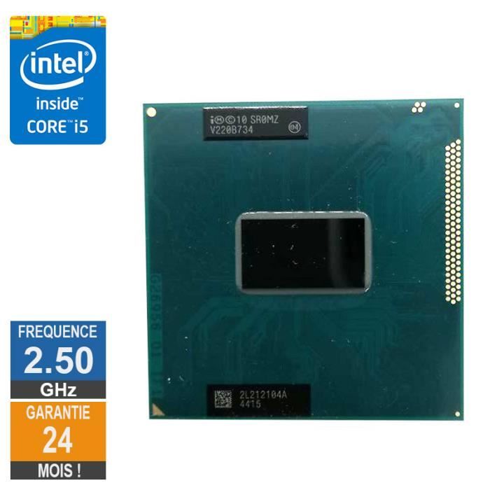Processeur Intel Core i5-3210M 2.50GHz SR0MZ PPGA988 3Mo - Cdiscount ...