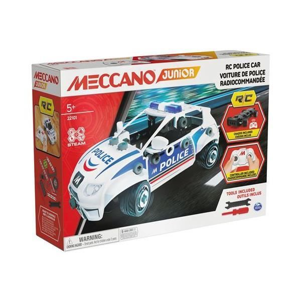 Ma voiture de police RC Meccano Junior - Cdiscount Jeux - Jouets