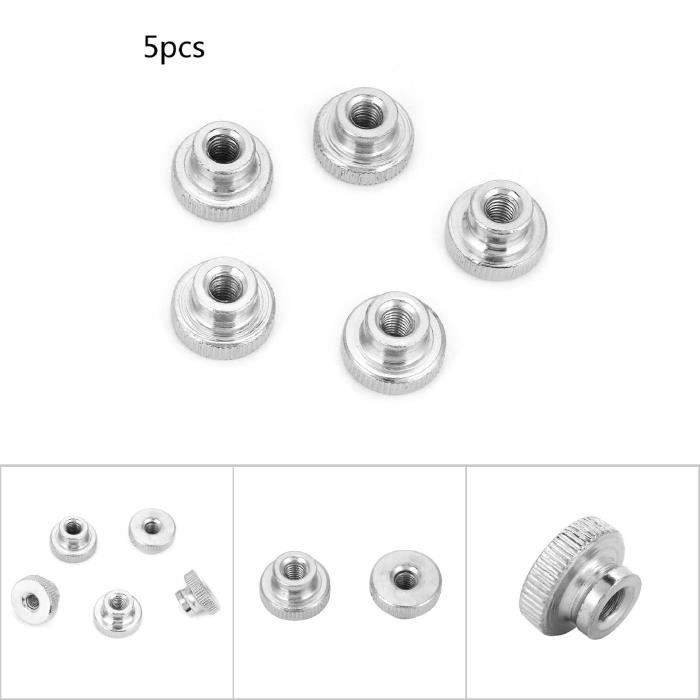 Crou de poignée OMABETA - M3 M4 M5 M6 M8 M10 - Acier au carbone nickelé - Facile à serrer à la ...