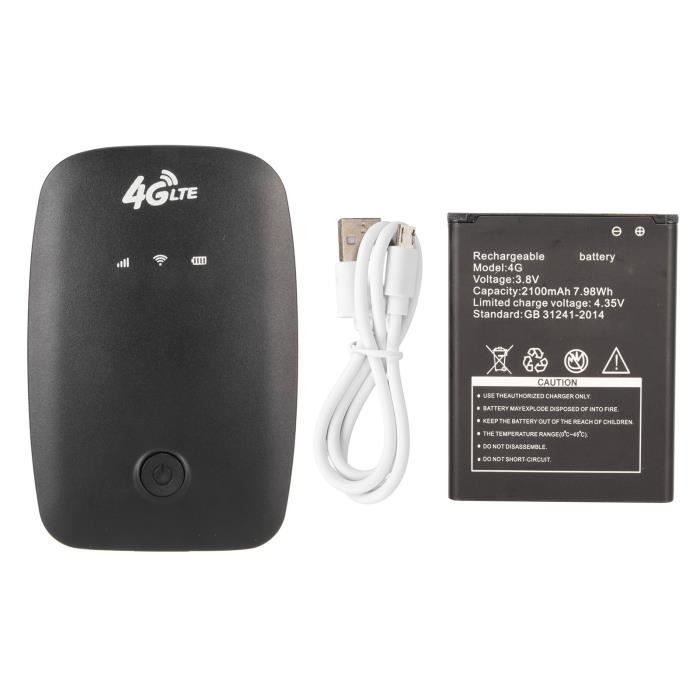 Portable 4G Mobile WiFi Hotspot Mini LTE Routeur pour Tablette ...