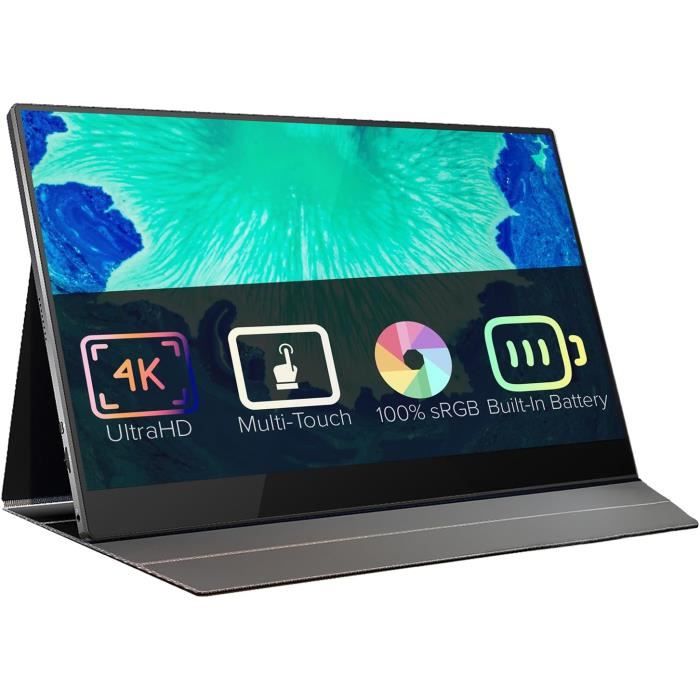 Écran Tactile Portable 4K S23B-5 De 15,6" Avec Adobe Rgb. Superbes ...