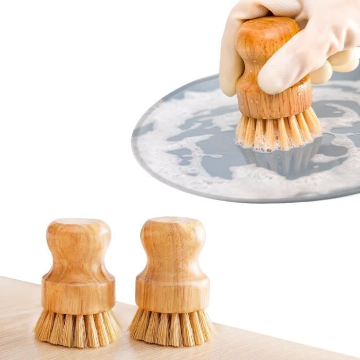 Brosse A À Vaisselle Recurer De Nettoyage Menage Bois Ustensiles ...