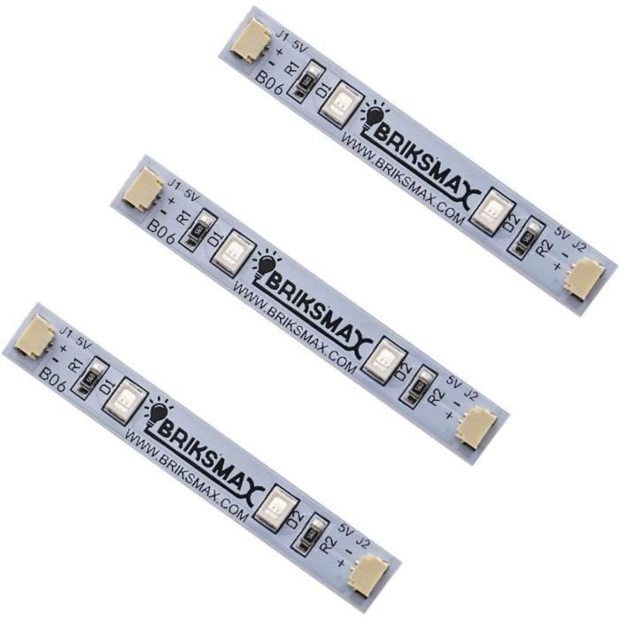 Ridgetube Led Strip Lights (Jaune) Pour Diy Lego-Moc Lighting (Pack De ...