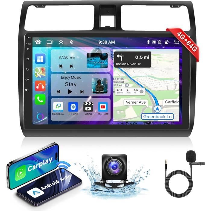 Autoradio Sans Fil Android 8 Cœurs 10" Carplay Android Auto Pour Suzuki Swift 2005-2010 Son Dsp ...