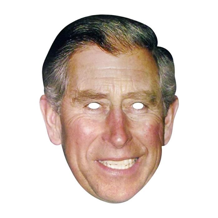 Prince Charles Face Mask Street Parties Fancy Dress Royal Family ...
