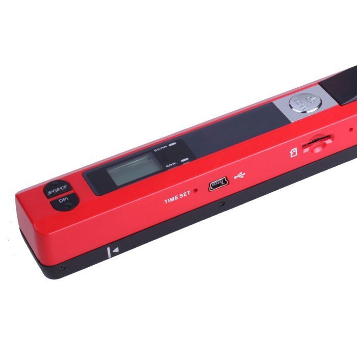 Scanner À Plat Portable Windows Mac Os Scanneur A4 LED Pdf Jpg Tf USB 2 ...